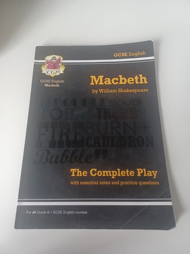 CGP GCSE English: Macbeth - The Complete Play | eBay