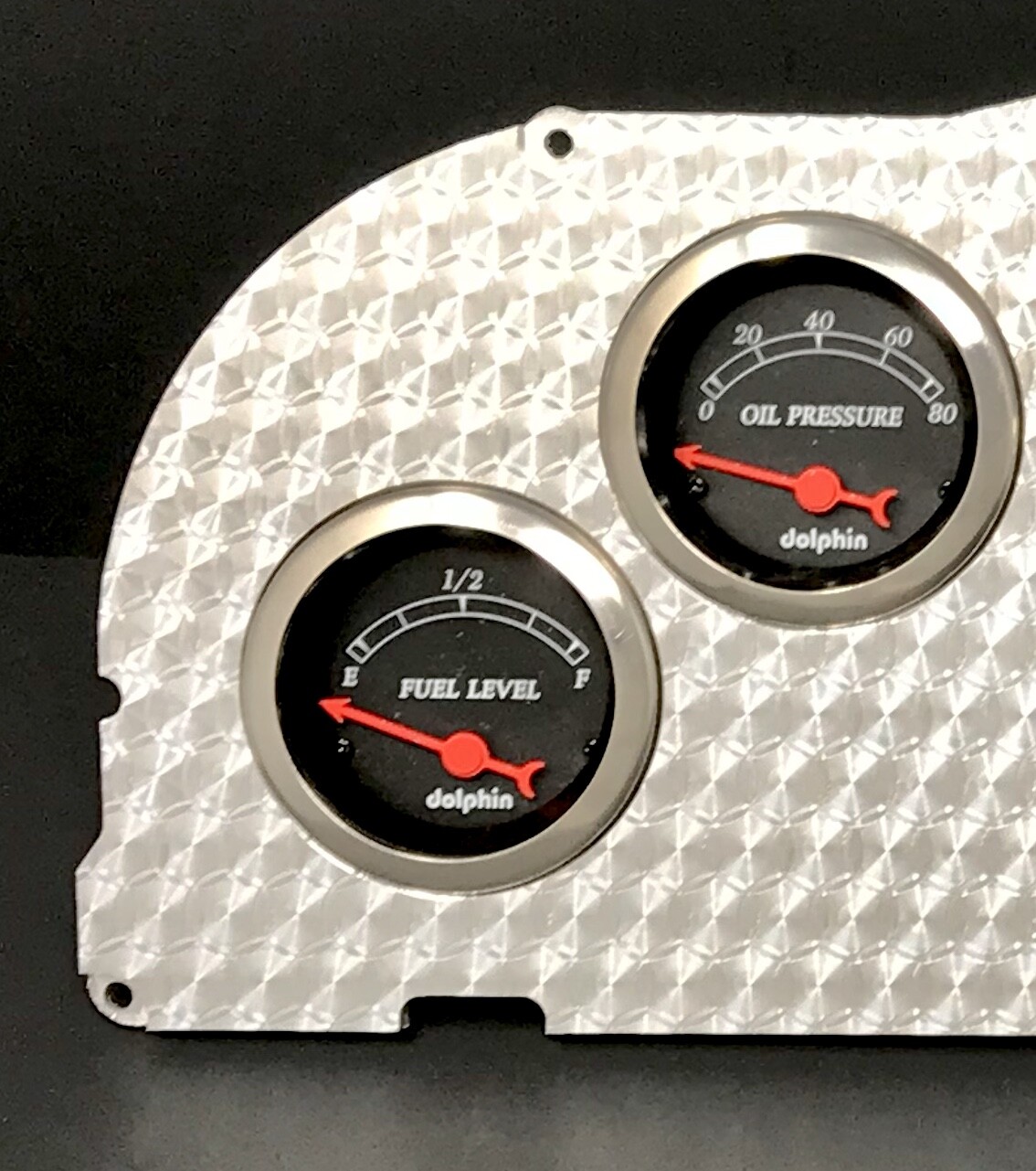 1960 1961 1962 1963 Chevy Truck 6 Gauge Dash Panel Insert Engine Turned ...