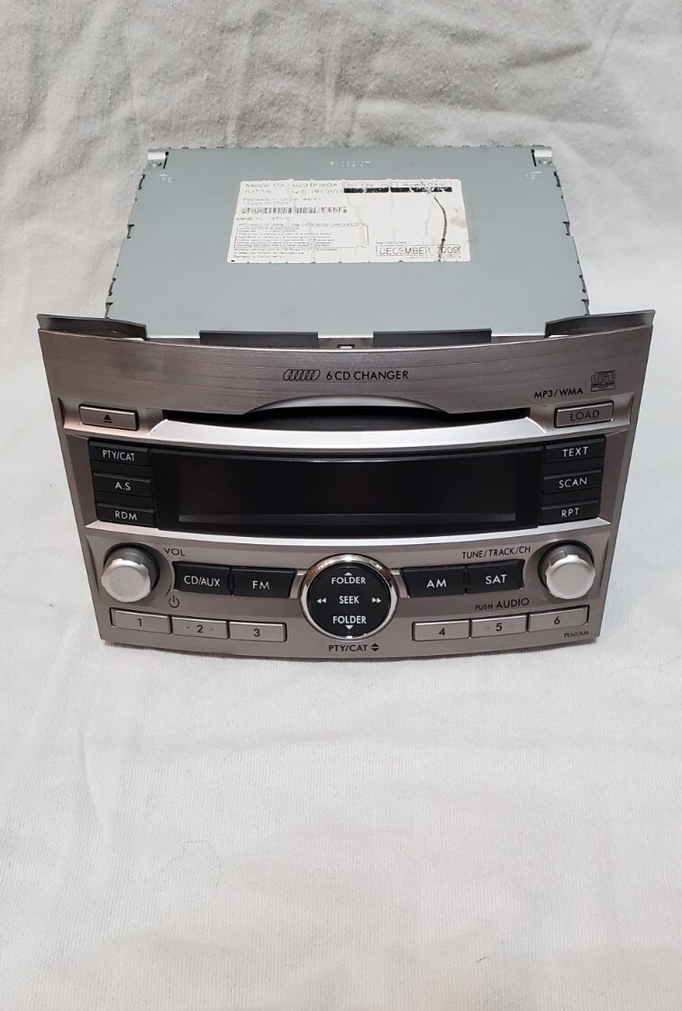 2010 2011 Subaru Outback AM FM 6 CD Radio Stereo Player Receiver ...