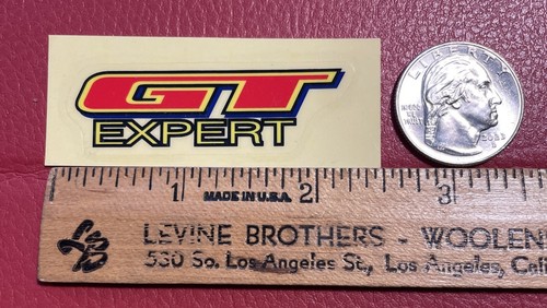 NOS BMX GT Bicycles EXPERT Handlebar decal sticker | eBay