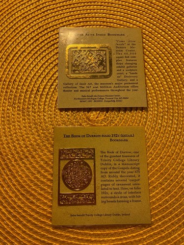The Book of Durrow Folio + Come Alive Inside Bookmarks | eBay