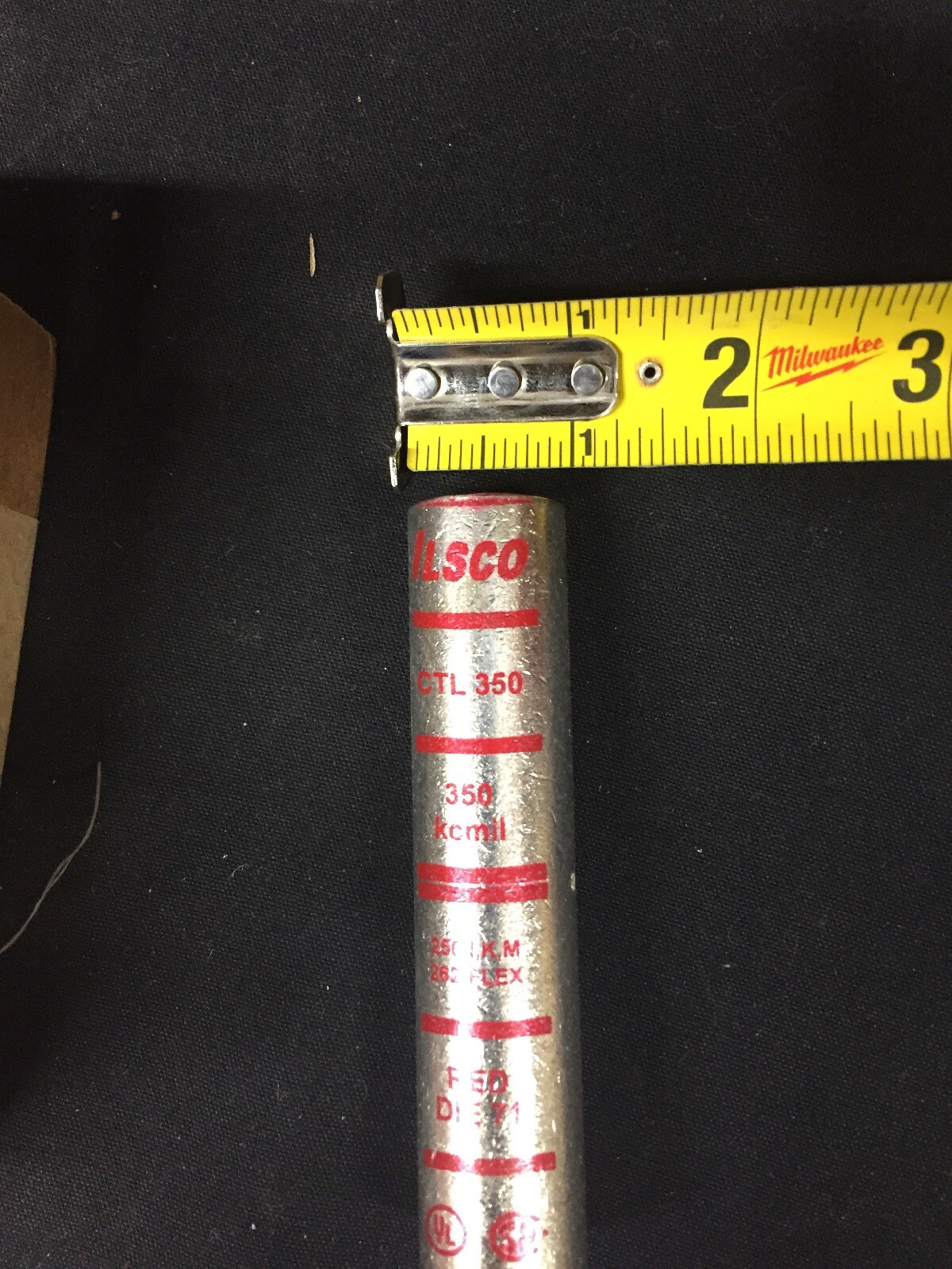 1 ILSCO CTL-350 350 Copper Compression Sleeve, Long Barrel | eBay