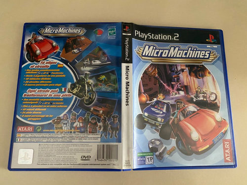 Micro Machines Sony Playstation 2 PS2 PAL UK Exclusive Espana Italia ...