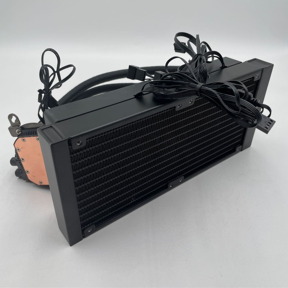 Skytech AIO CPU RGB Liquid Cooler Black 240MM | eBay