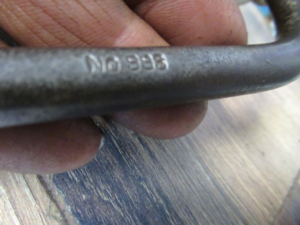 Stanley NO 993 Corner BIT Brace Drill 10" SWEEP BRASS GEAR BOX 1911 ...