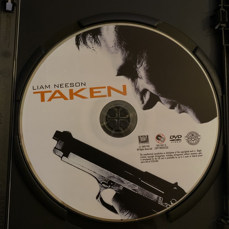 Taken (DVD, 2008) Widescreen Edition Liam Neeson Maggie Grace Famke ...