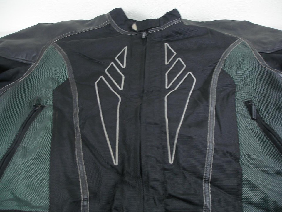 Men's 56 3XL 4XL Hein Gericke Motorcycle Black Jacket Waterproof ...