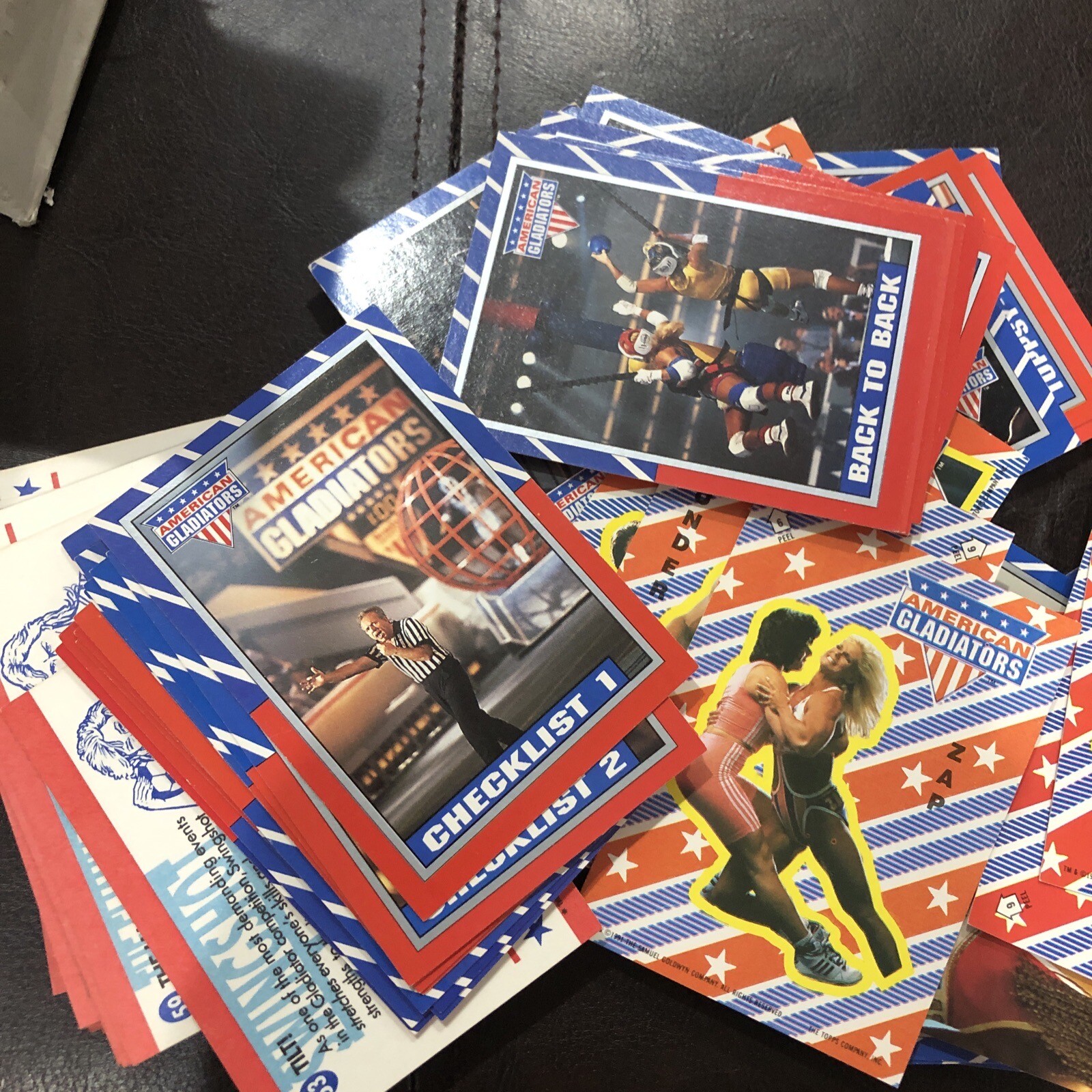 American Gladiators cards From 1991 Topps RARE! | eBay