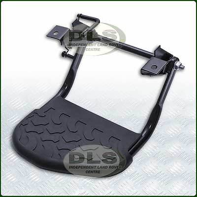 Folding Rear Step Mud Terrain Rubber Tread Land Rover Defender ...