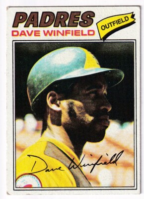 Dave Winfield 1977 Topps MLB Card # 390 Padres | eBay