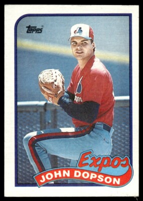 1989 Topps #251 John Dopson Rookie Montreal Expos | eBay