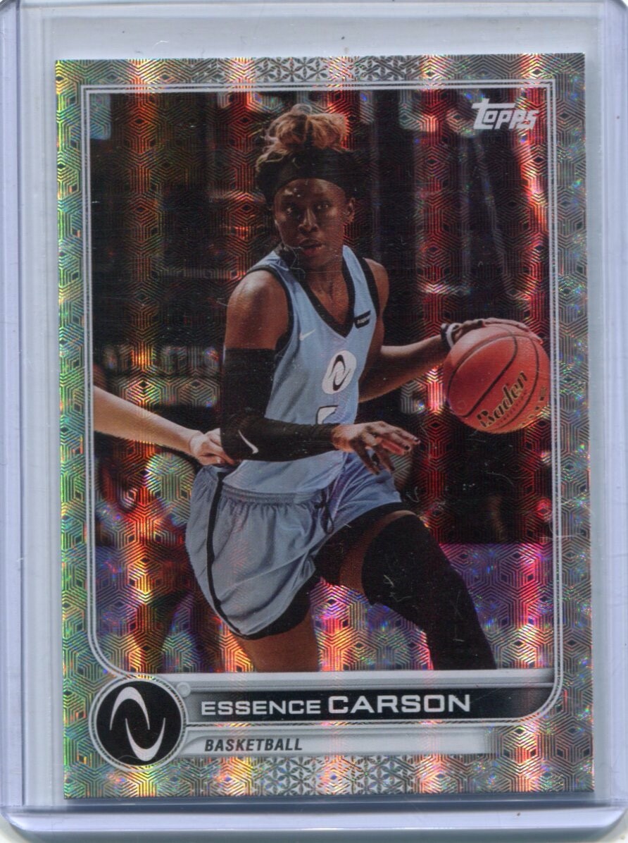 2023 Topps Athletes Unlimited ESSENCE CARSON Foilfractor 1 of 1 RUTGERS ...