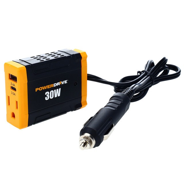 PowerDrive 30 Watt Power Inverter PWD30 - Clamshell - No Box for sale ...