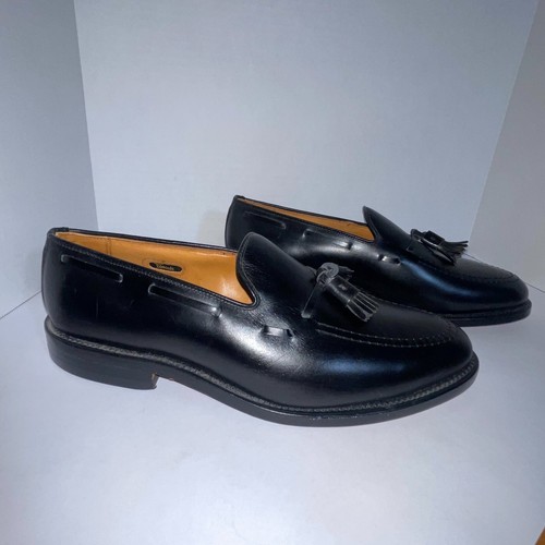 Allen Edmonds Men's Black Grayson Tassel Loafer Shoes size 9 EEE wide ...
