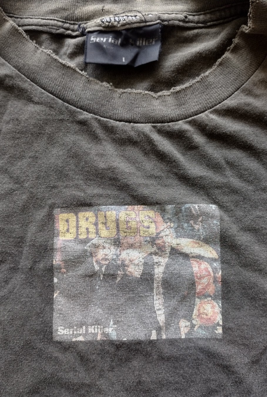 Vintage Willy Wonka 'Drugs' Serial Killer | Grelly USA