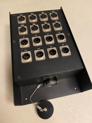 16 input XLR Snake Box | eBay