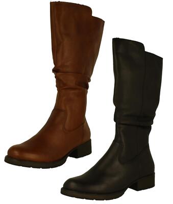 Ladies Rieker Mid Calf Boots 'Z9563' | eBay UK