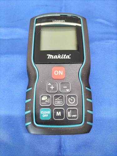 Makita LD080PI Laser Distance Meter 262ft Range, Handy for Construction ...