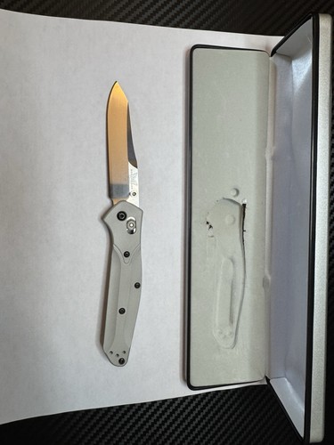 Benchmade 940 - 158/500 Limited Edition White/silver Aluminum Handle ...