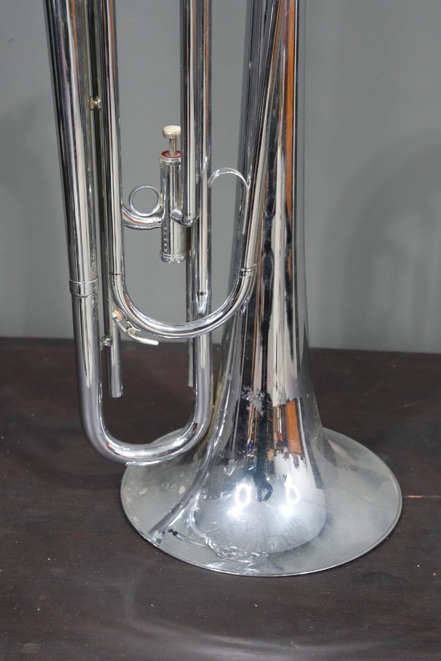 Vintage Getzen Baritone Deluxe Horn Bugle Single Valve antique Ludwig ...