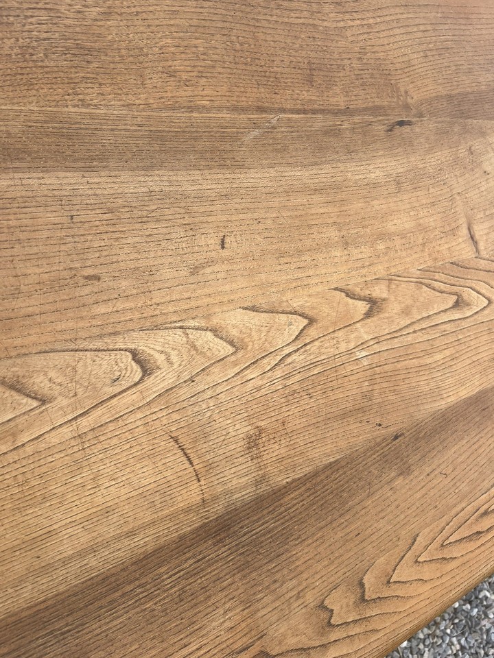 Vintage Plank Top Ercol Table / Ercol Kitchen Table / Elm Ercol Table ...