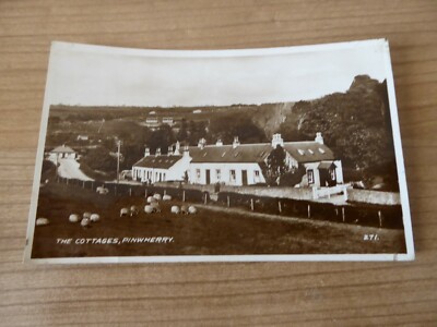 The Cottages Pinwherry Ayrshire Real Photo (A D Henderson Maybole) Postcard 271 | eBay UK