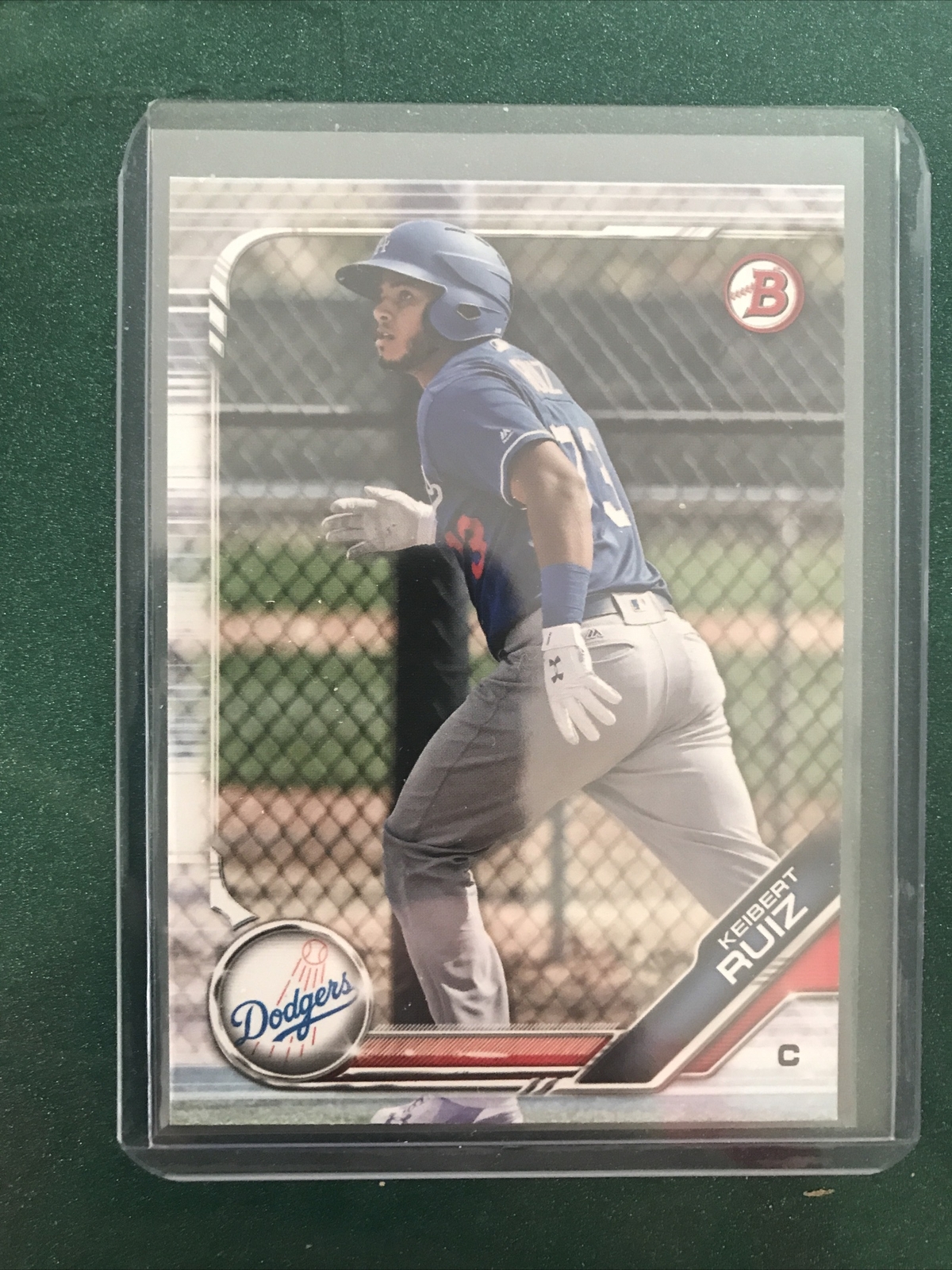 2019 Bowman Prospects #BP118 Keibert Ruiz Los Angeles Dodgers Rookie ...