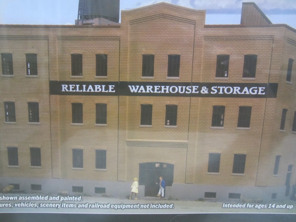 NEW Walthers HO Scale Reliable Warehouse & Storage #933-3014 ...