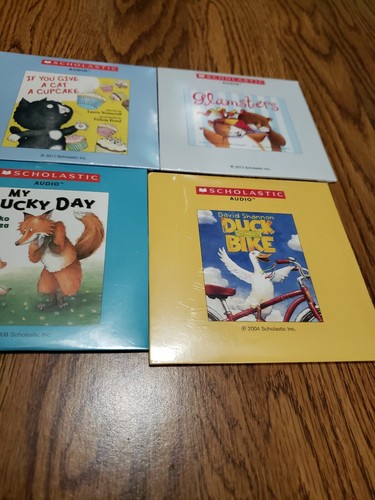 Scholastic Audio CD LOT of 6 NEW and Factory Sealed from 2004 - 2013 | eBay