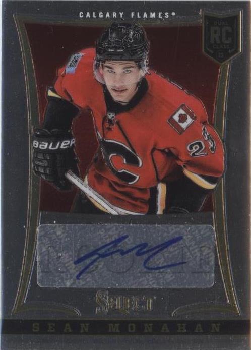 2013-14 Panini Select - Rookie Autographs Sean Monahan #304 /399 (AU ...