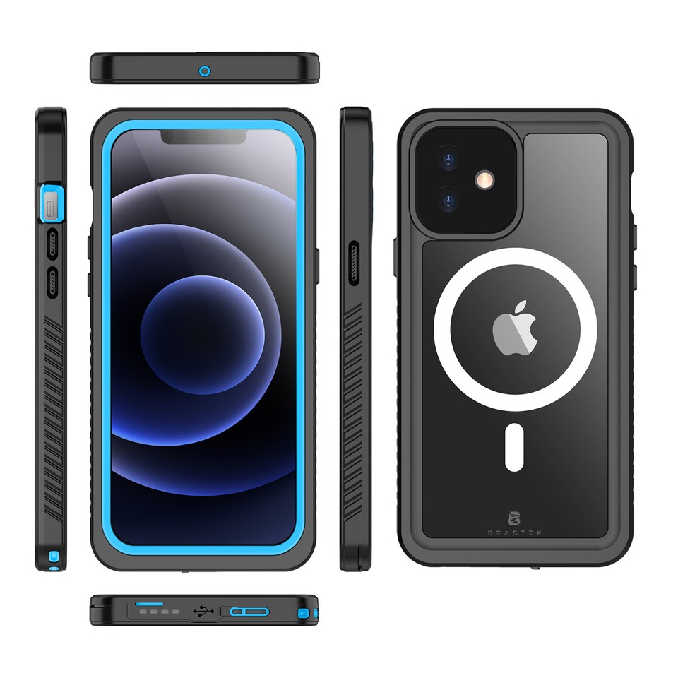 For Apple iPhone 12 Pro Max 12 Mini Clear MagSafe Magnetic Case ...