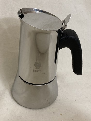Bialetti Inox 18/10 Stovetop Espresso Coffee Maker Moka Pot Made In ...