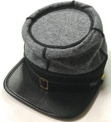 CIVIL WAR US UNION INFANTRY STATE MILITIA WOOL KEPI FORAGE CAP HAT--ALL ...