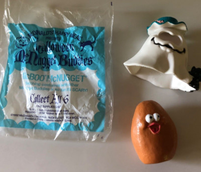 1992 McDonalds Happy Meal Halloween McBoo McNugget Buddies Ghost | eBay