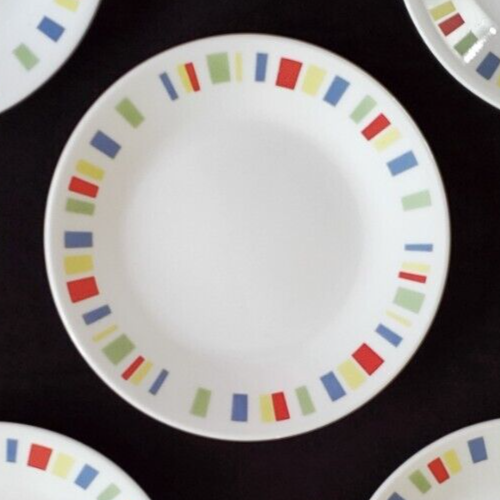Corelle Sandwich/Salad/Dessert plate in the pattern Memphis | eBay