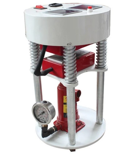Hydraulic Jack Four Columns To Play Cake Pressure Sample Test Press ...