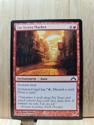 Magic The Gathering 🏆TIN STREET MARKET🏆Enchantment - Aura MTG Card ...