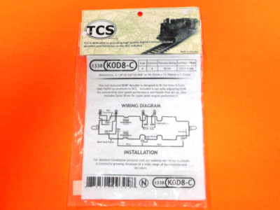 TCS #1338 / K0D8-C 8-Function Drop-In decoder for the Kato PH unit NEW!!! ️ | eBay
