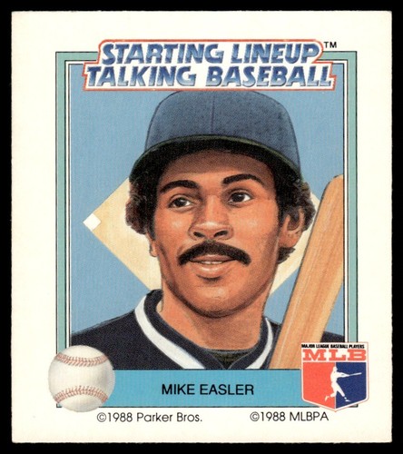 1988 STARTING LINEUP TALKING BASEBALL MIKE EASLER NEW YORK YANKEES ...