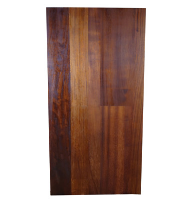 Reclaimed Iroko Hardwood Table Tops - Made from old school science lab ...
