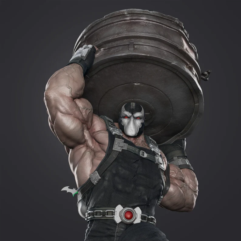 Bane Resin Sculpture Statue Model Kit DC size choices! Unpainted ...