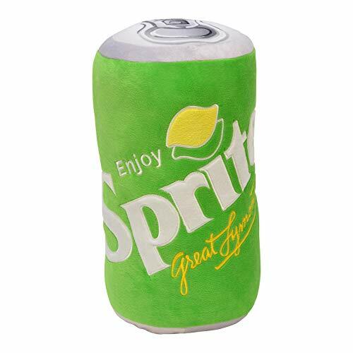 Sprite Can Classic Green 13" Polyester Fabric Soft Plush Throw Pillow ...