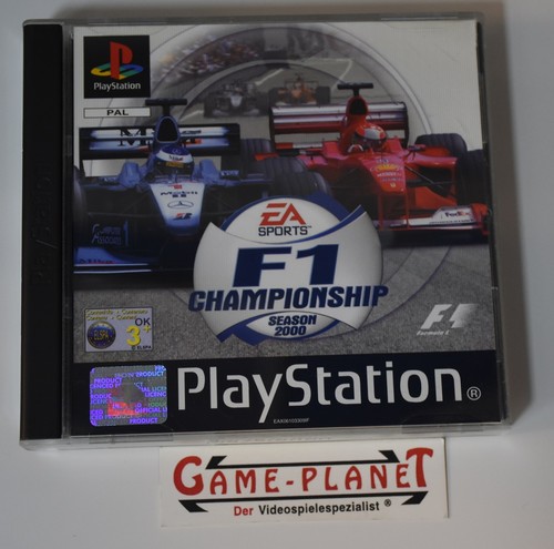 F1 Championship Season 2000 OVP NEW PS1 NEU PSone (Sony PlayStation 1 ...
