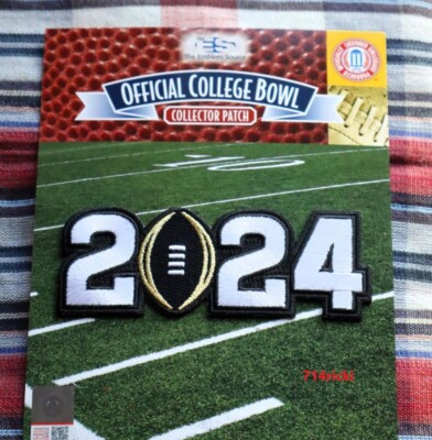 2024 College Football Championship Game Patch Michigan vs Washington | eBay