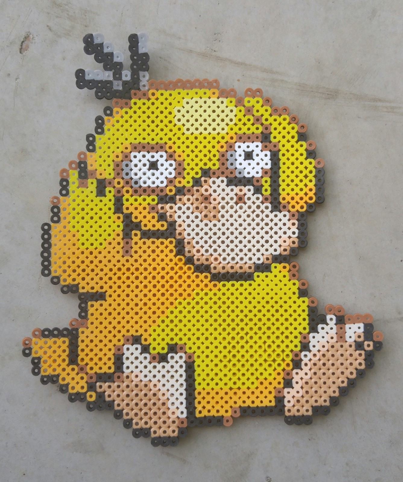 Psyduck Pokémon Pixel Art Perler Bead Art | eBay