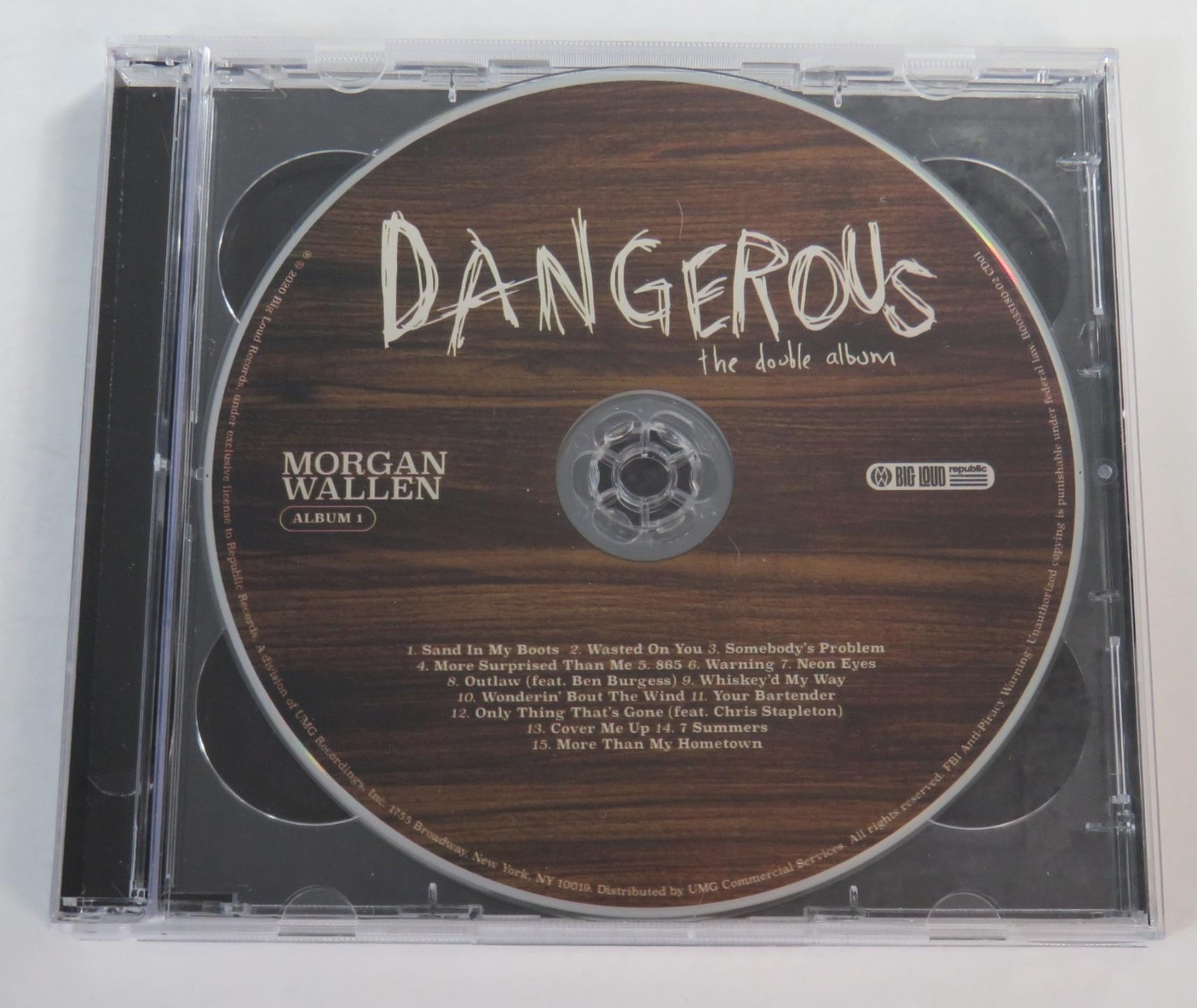 MORGAN WALLEN Signed Autograph Auto "Dangerous" CD Slab PSA JSA | eBay
