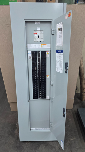NEW EATON 200 AMP MAIN BREAKER PRL1A PANELBOARD 208Y/120 VAC 3Ø 4 WIRE ...
