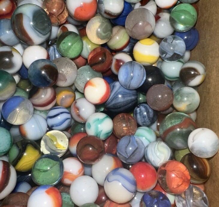 Vintage Marbles Lot Of 20 Unique Marbles ONE DAY HANDLING | eBay
