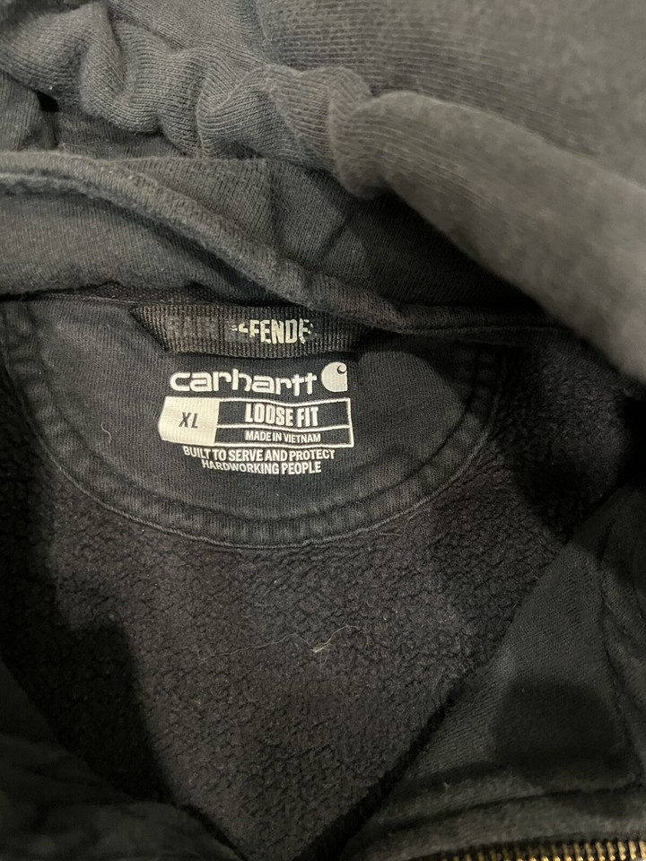 MENS XL - Vtg Carhartt 100615 Rain Defender Heavyweight Hooded ...