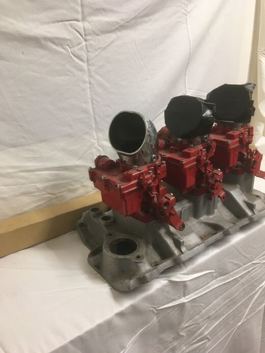 Fenton Chevy Small Block Intake Manifold | Triple Two Barrels | Genuine ...